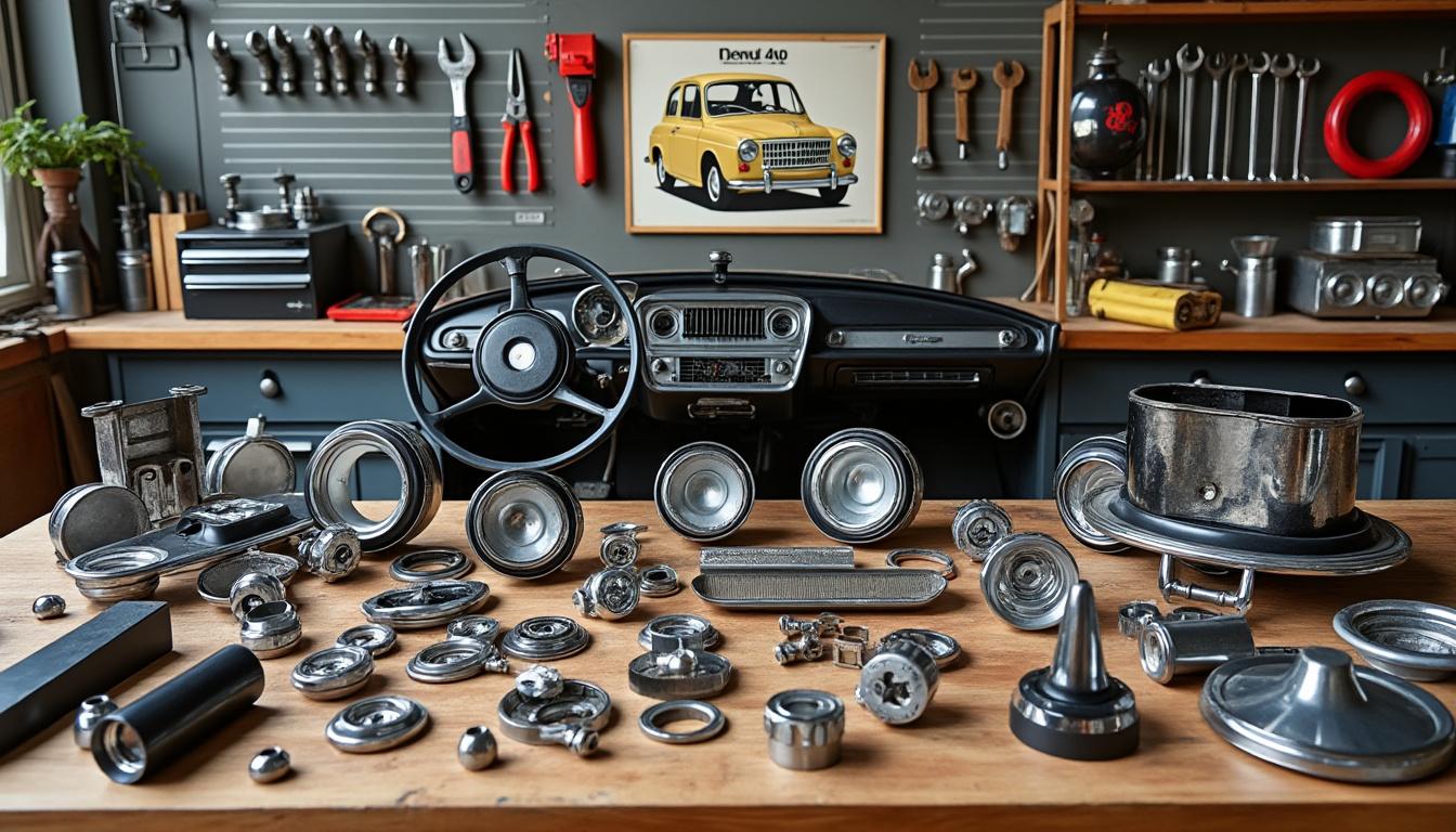 Guide d'achat des pièces auto anciennes pour Renault 4L : ce qu'il faut ...