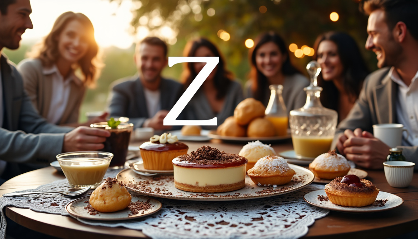 Impressionnez vos amis : nom de dessert en Z et liste des desserts ...