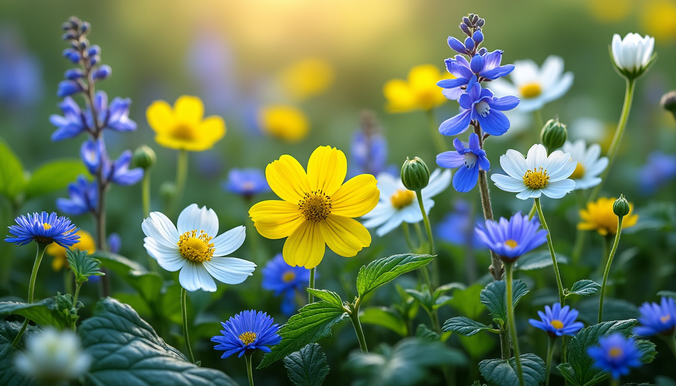 Plongez dans la nature : nom de fleur en B et liste des fleurs ...